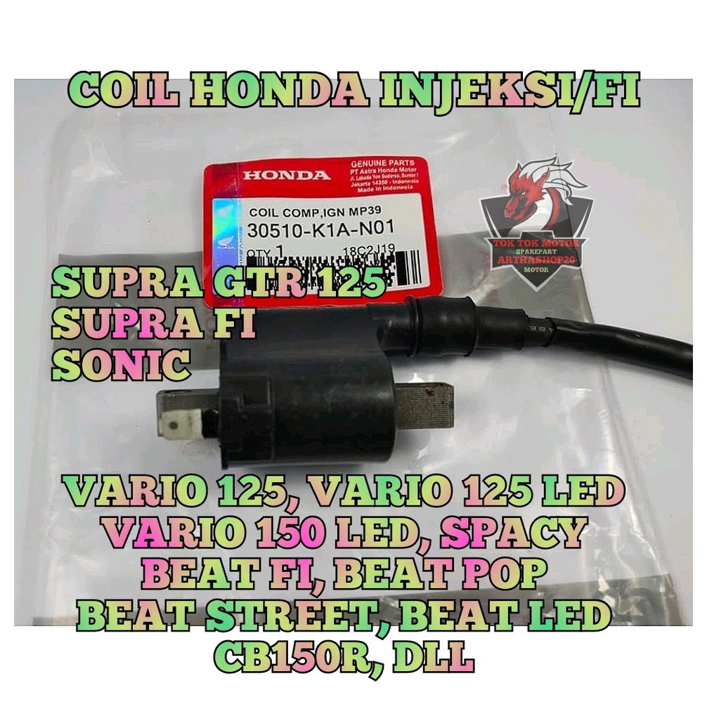 Jual COIL KOIL HONDA INJEKSI K1A BEAT FI / INJEKSI BEAT STATER KASAR ...