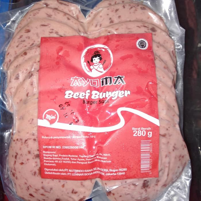 Jual Ayoma Beef Burger isi 20@280 Gram | Shopee Indonesia