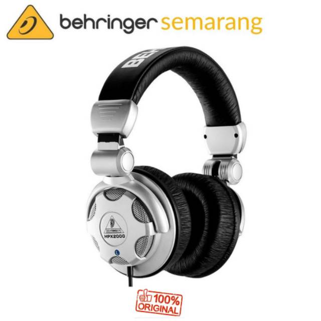 Jual Behringer HPX2000 - HPX 2000 Dj Headphone High-Definition | Shopee ...