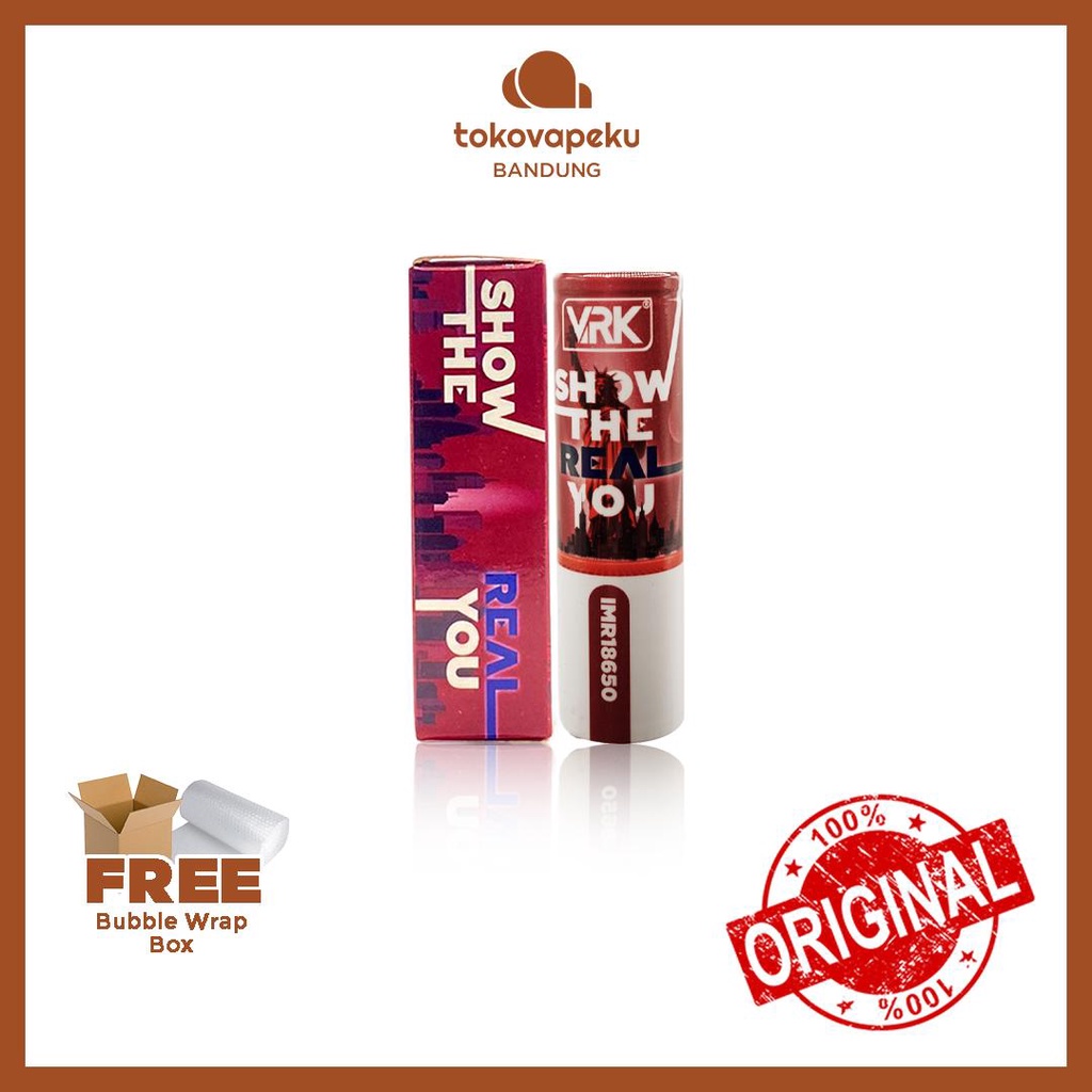 Jual VRK 2500 MAH 35A BATTERY VRK 18650 ORIGINAL by VRK | Shopee Indonesia