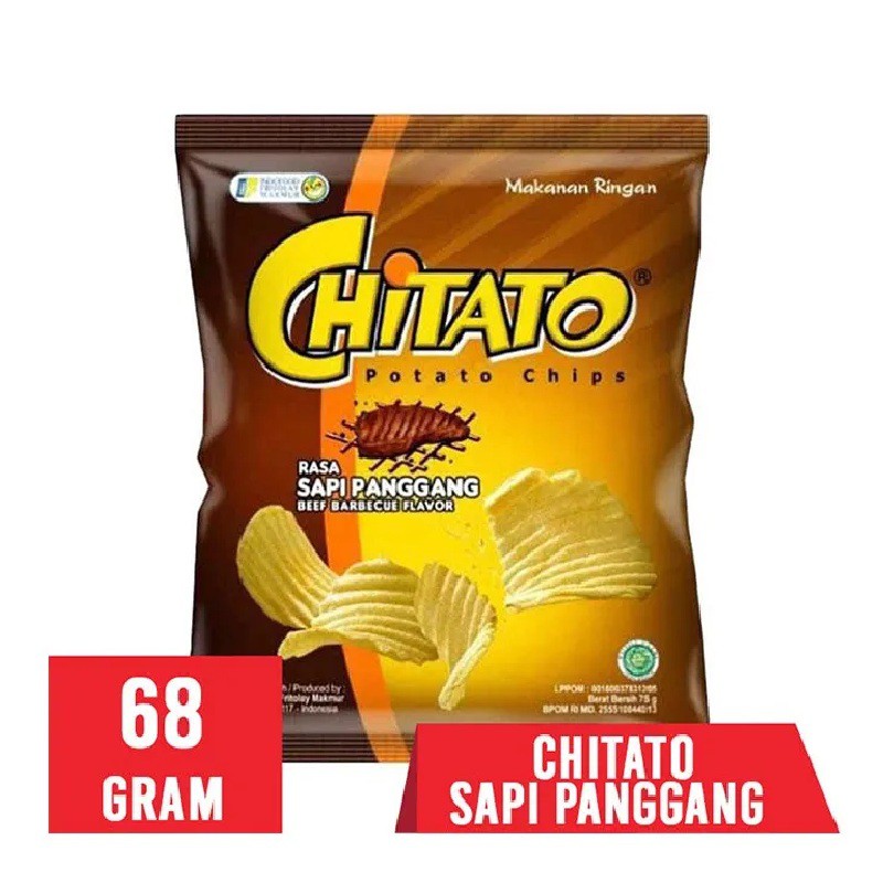 Jual Chitato Rasa Sapi Panggang 68 gr #AJ | Shopee Indonesia