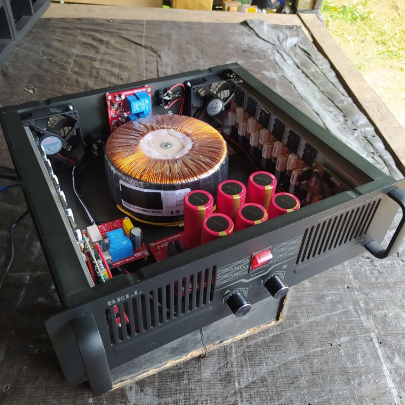 Jual POWER AMPLIFIER RAKITAN PROPESIONAL 15A BESAR MURNI SOCL 506 TEF ...