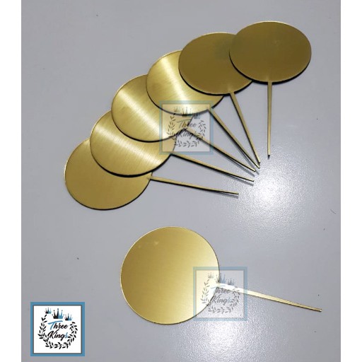 Jual CUSTOM Cake Topper Birthday (Bulat) | Shopee Indonesia