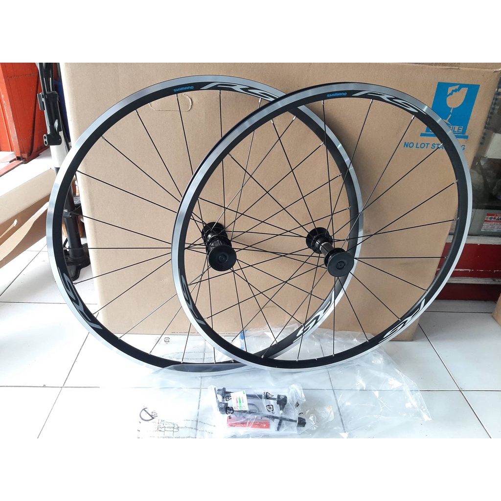 Jual WHEELSET SHIMANO RS100 Clincher 11 speed 20-24 Hole 700c RIM BRAKE ...