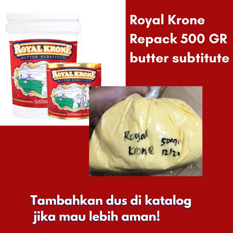 Jual Royal Krone 500 GR / Butter Subtitute / Mentega Royal Kron / Royal Crone | Shopee Indonesia