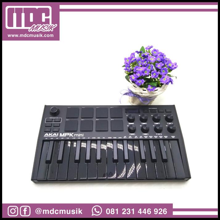 Jual Akai Mpk Mini Mk Iii Mk3 Black - Usb Midi Controller - Mdc Surabaya | Shopee Indonesia
