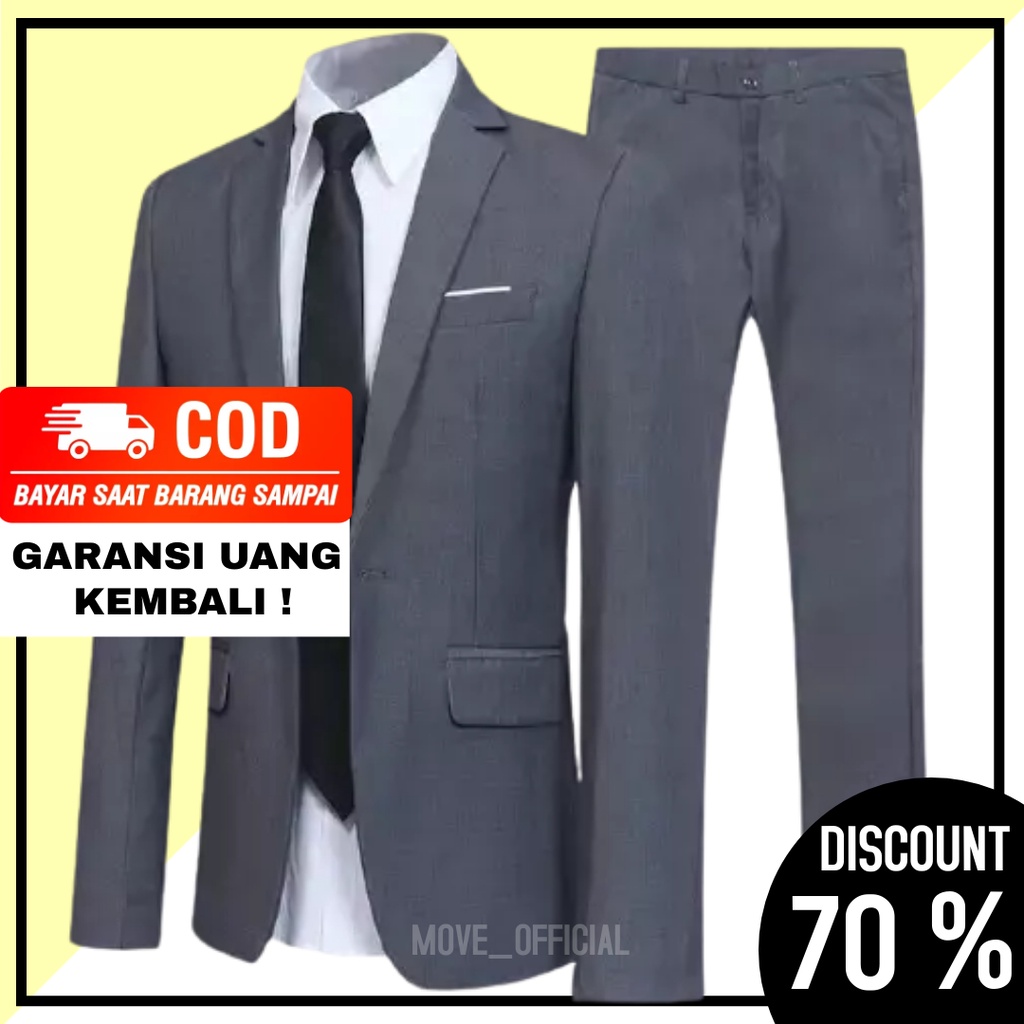 Jual Jas Nikah Jas Formal Blazer Pria Stelan Jas Pria 2in1 02 | Shopee Indonesia