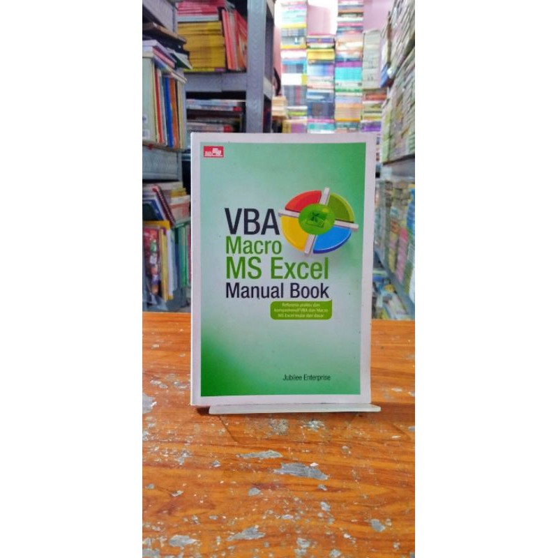 Jual VBA Macro MS Excel Manual Book. (Jubilee Enterprise) | Shopee Indonesia