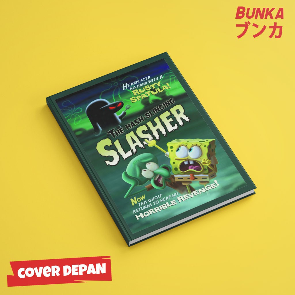 Jual Notebook Spongebob Horror Series E Hardcover A5 Buku Tulis Catatan ...