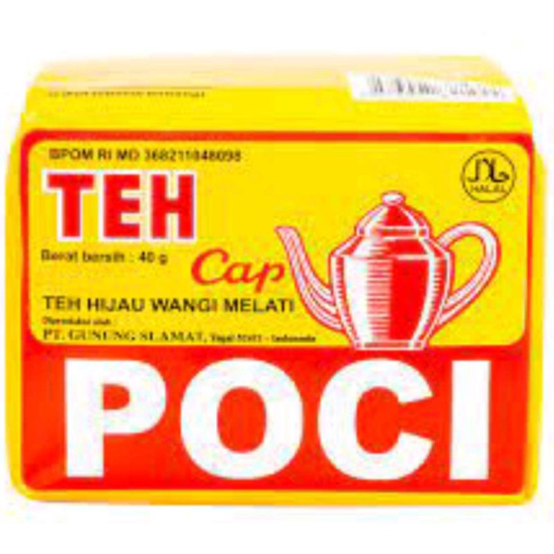 Jual TEH CAP POCI KUNING 40GR | Shopee Indonesia
