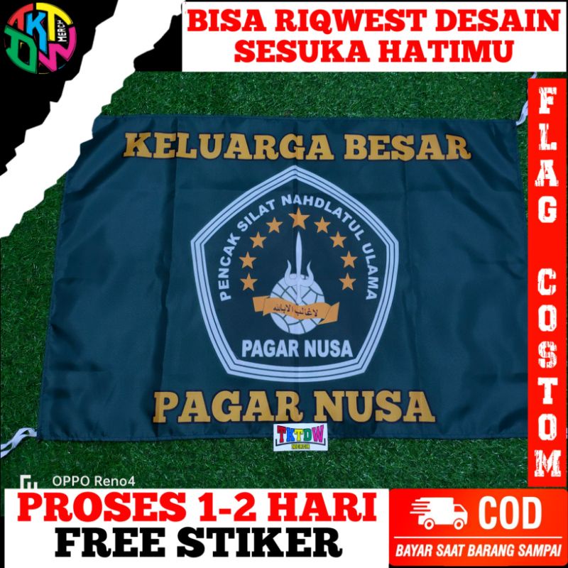 Jual BENDERA PAGAR NUSA MURAH READY STOK BANYAK SIAP KIRIM ( LAMBANG ...