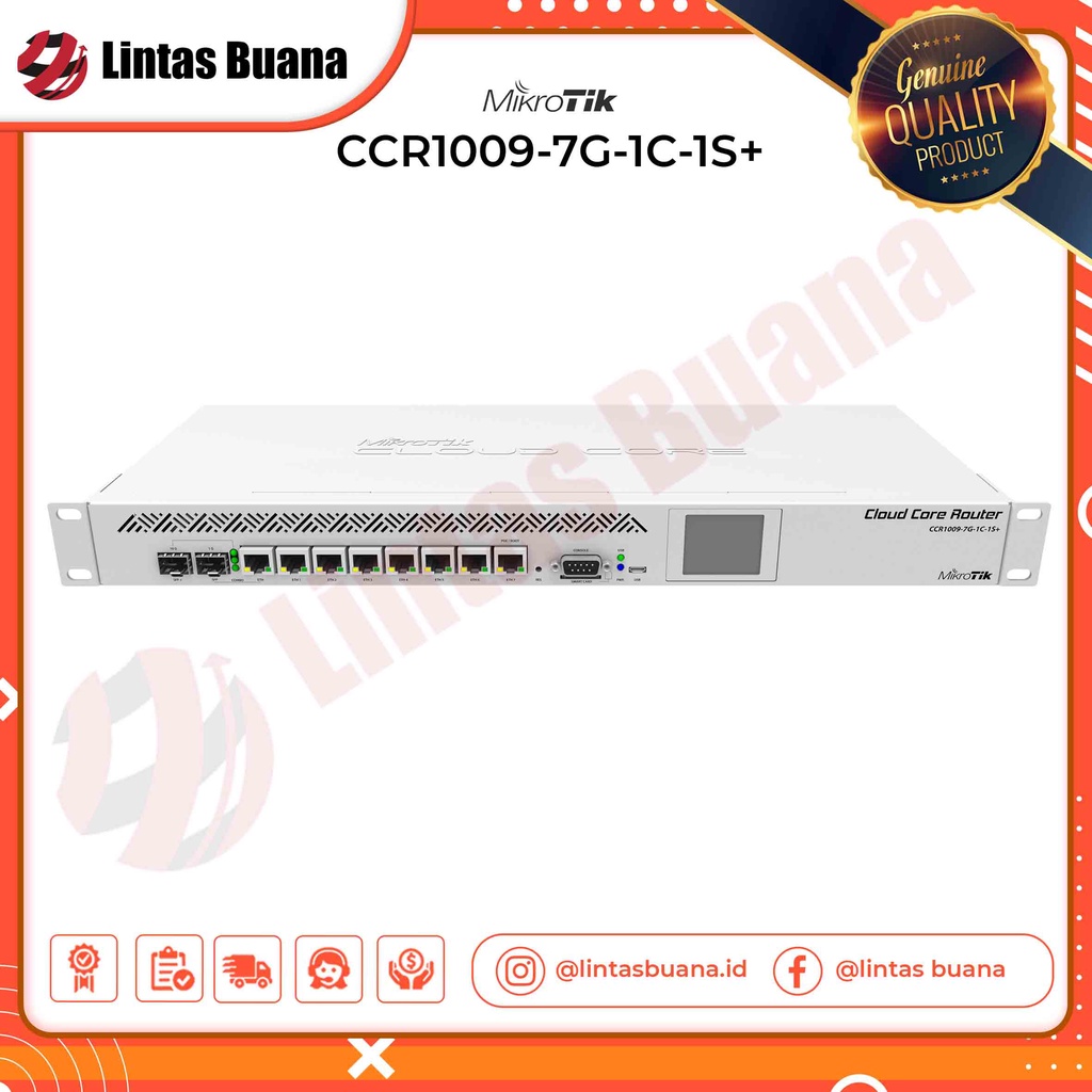 Jual Mikrotik CCR1009 7G 1C 1S plus | Shopee Indonesia