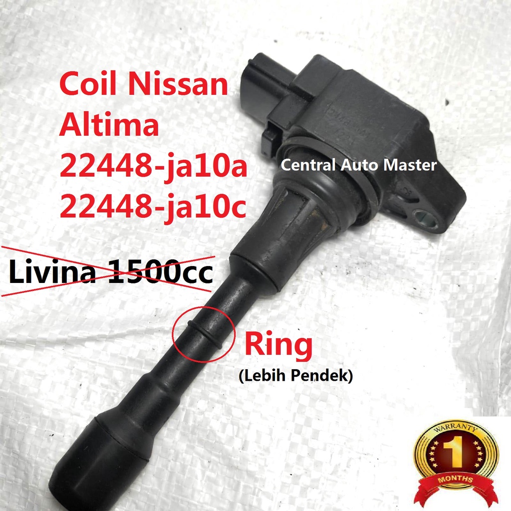 Jual Coil koil nissan altima maxima murano pathfinder Teana A1C-24098B 22448 JA10A ORI COPOTAN ...
