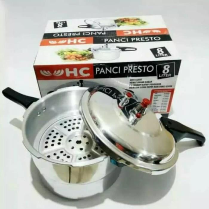 Jual Panci Presto Happy Call / HC Press Cooker 8 Liter (TANPA KACA) | Shopee Indonesia