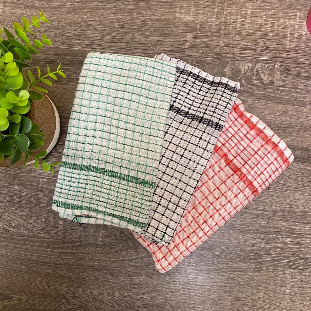 Jual Kain Lap / Serbet Dapur Makan Kotak - Kotak Murah [LK] | Shopee ...