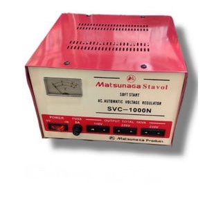 Jual Stavolt stabilizer SVC 1000N 1000 watt VA matsunaga | Shopee Indonesia
