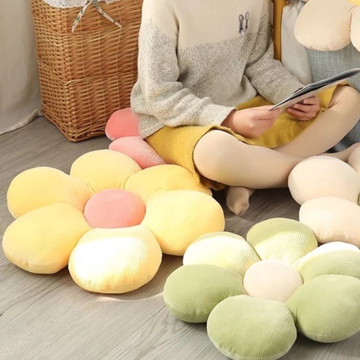 Jual Bantal Sofa Duduk Kursi Buat Lesehan Di Lantai Motif Bunga Ukuran ...