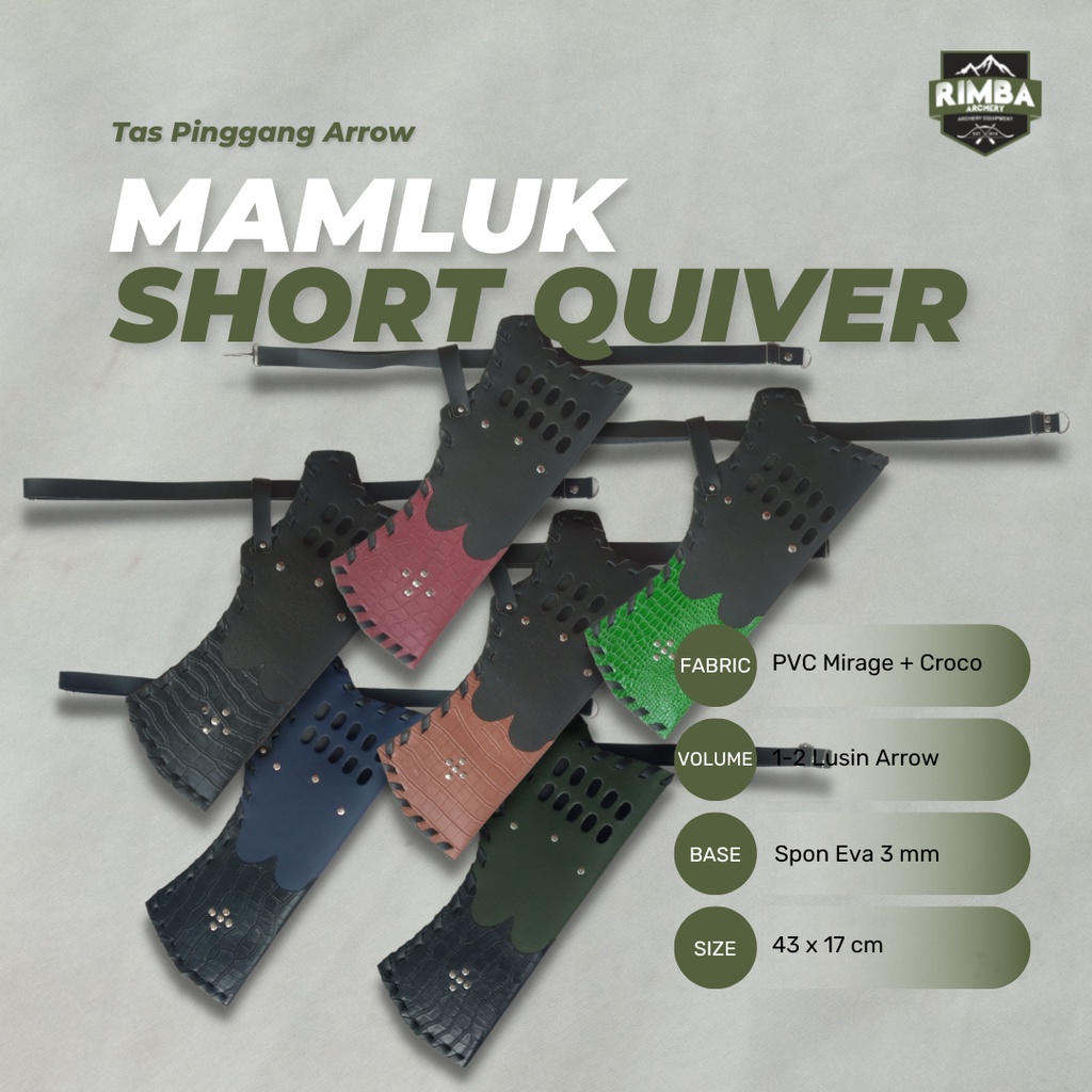 Jual Quiver Mamluk Short / Quiver Mamluk / Quiver Horsebow / Short ...