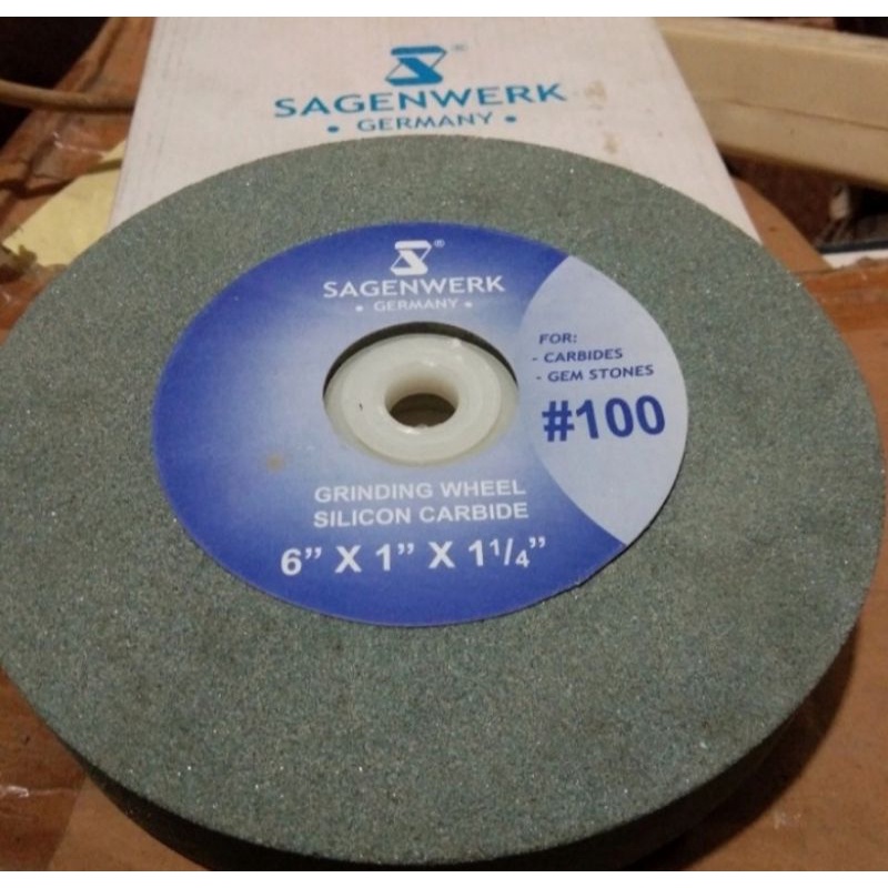 Jual batu gerinda hijau / grinding wheel silicon carbide for stone ...
