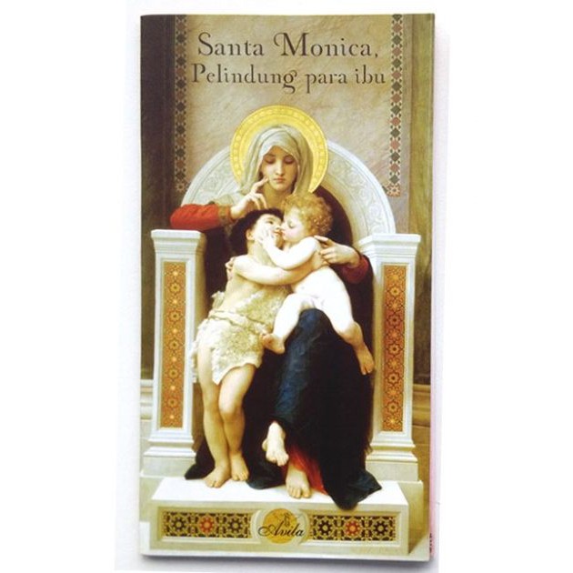 Jual Doa Santa Monica Pelindung Para Ibu Doa Katolik | Shopee Indonesia
