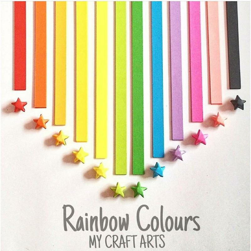 Jual Paper Stars / Origami Bintang - Kerajinan Tangan Unik [Part 1 ...