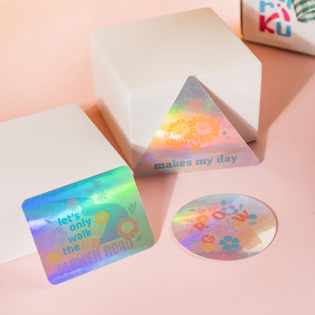 Jual Hologram Sticker Sheet - Stiker Hologram untuk Dekorasi - Hariku ...