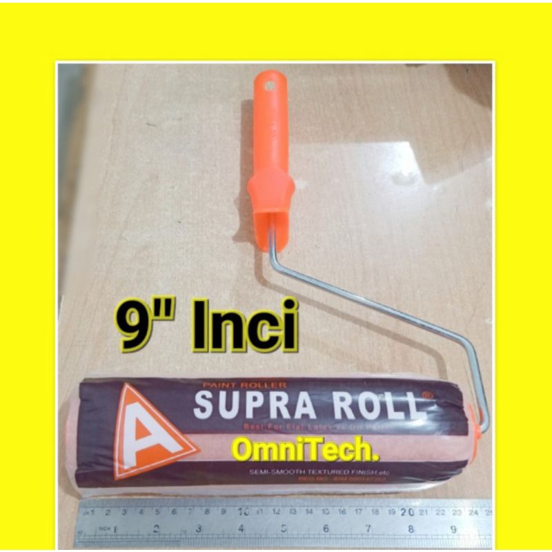 Jual Kuas Paint Roller Roll Rol Copot Cabut Cat Dinding Tembok Besar 9 ...