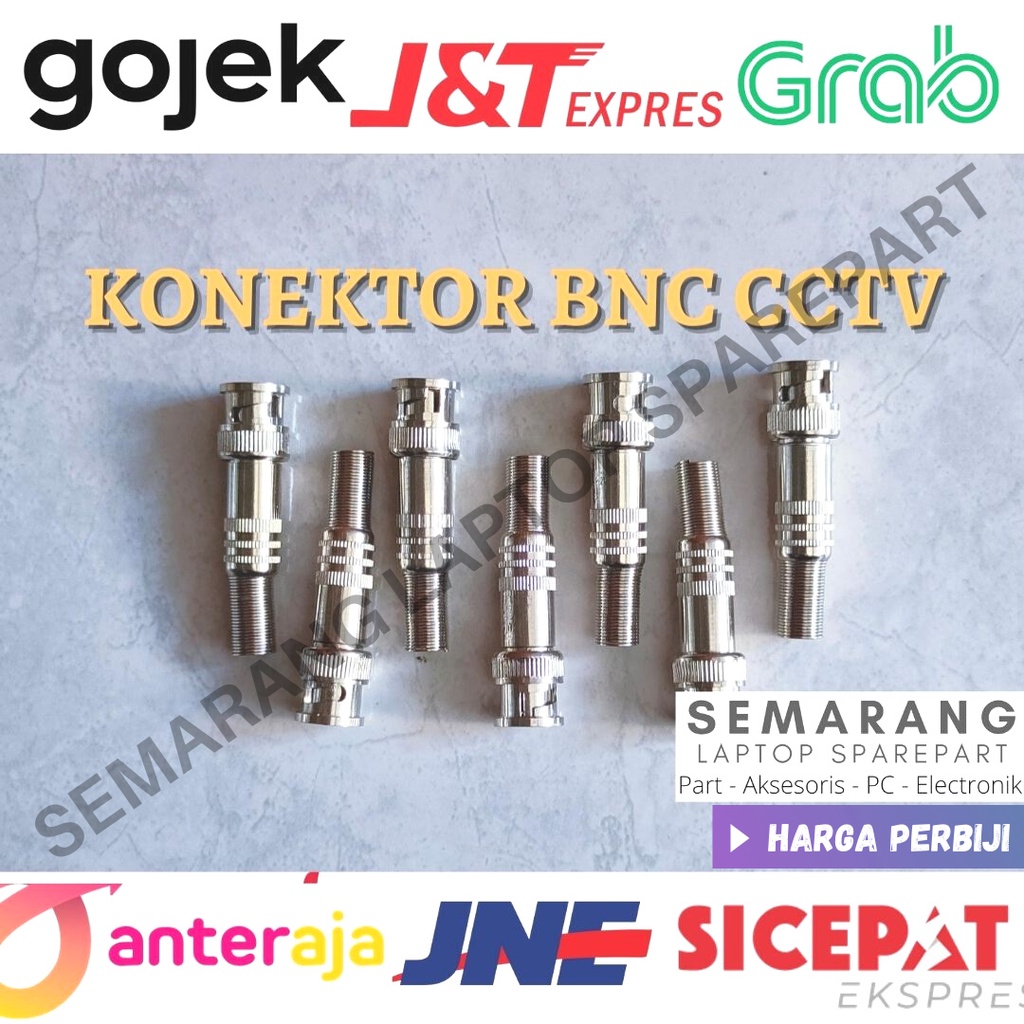 Jual KONEKTOR BNC CCTV Male Jack Drat Model Baut Coxial RG59 RG6 Connector | Shopee Indonesia