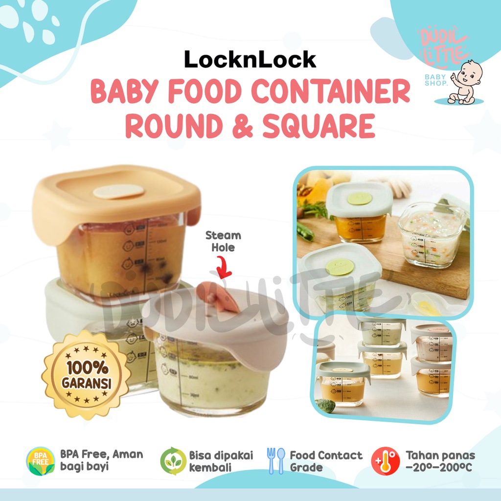 Jual Lock n Lock Baby Food Container ORI Mpasi Garansi 100% | Shopee ...