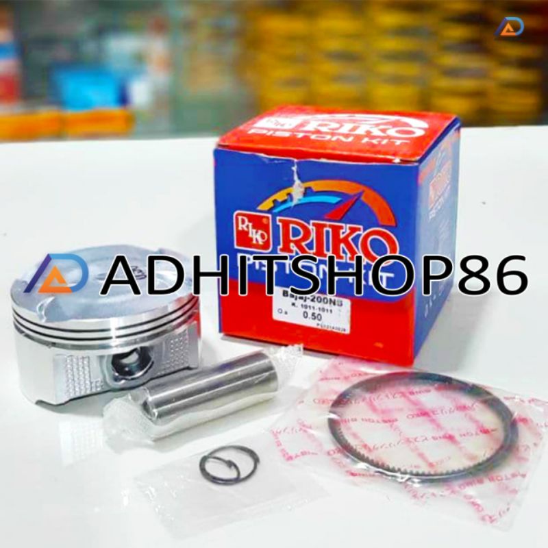 Jual PISTON KIT BAJAJ PULSAR 200 NS SIZE STD 50 100 SEHER KIT BAJAJ ...