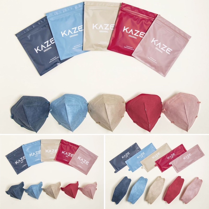 Jual KAZE Mask Glacier Series | Masker Kaze | Shopee Indonesia