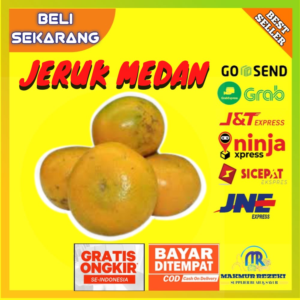 Jual JERUK MEDAN SUPER ISI 7-10 PER KILO 1 KG | Shopee Indonesia