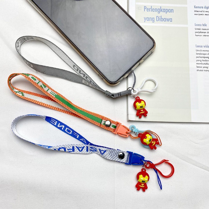 Jual Tali Hp Karakter Lucu Smile Gantungan Hp || Tali Gantungan HP ...