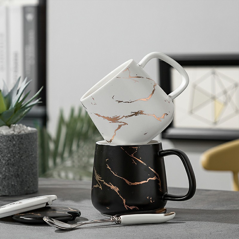 Jual Mug Marble Doff / Gelas Marbel Dengan Box | Shopee Indonesia