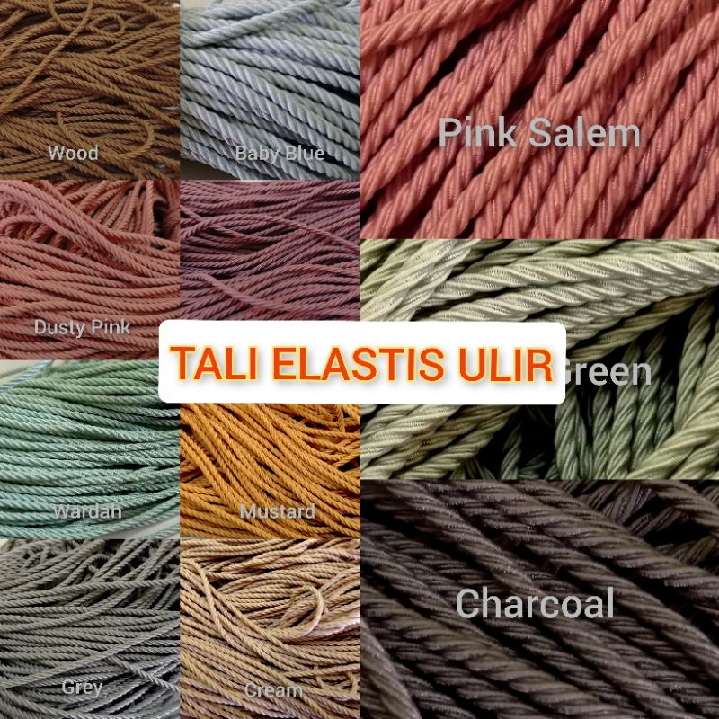 Jual Tali Elastis Ulir 2,5 mm (Harga per 1 Meter) | Shopee Indonesia