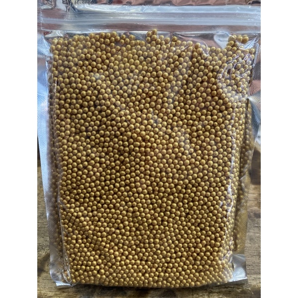 Jual MANIK-MANIK GOLD 4MM 40GR | Shopee Indonesia