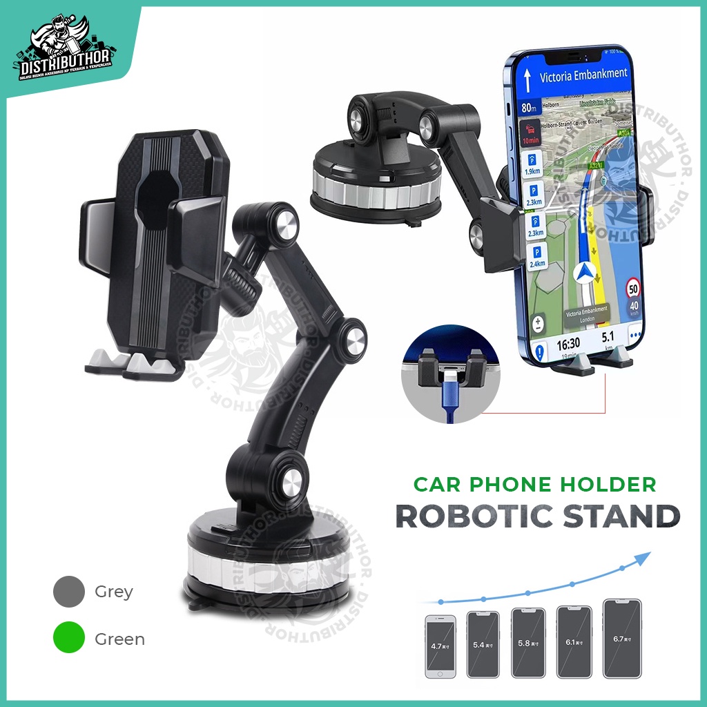 Jual Holder Hp Dashboard Mobil Stand Penjepit Hape Universal Dudukan ...