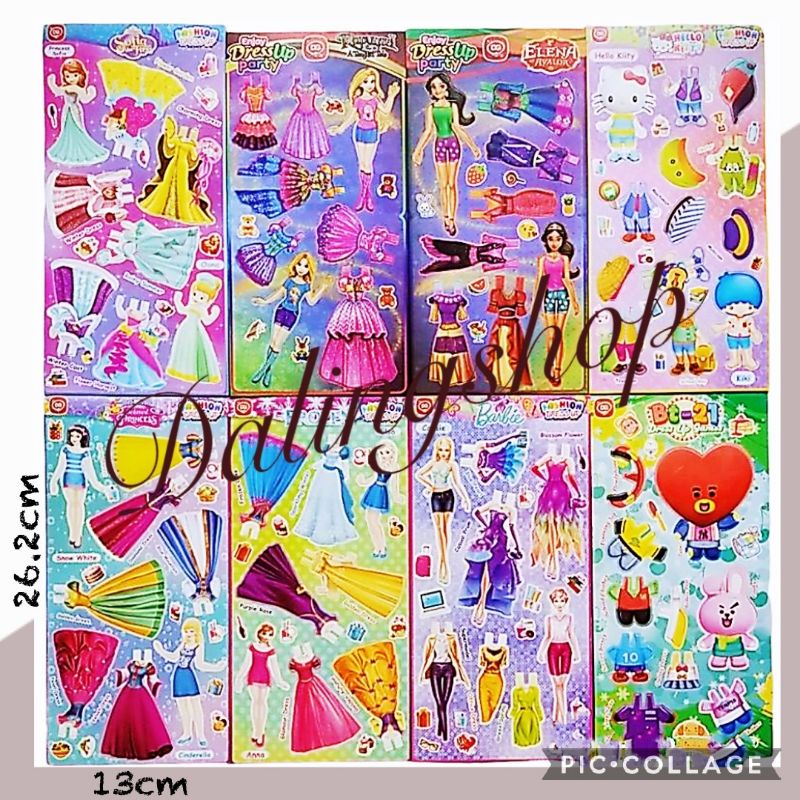 Jual DALINGSHOP [Harga 1 & 5 Lembar] Mainan Edukasi BP MINI Mainan ...