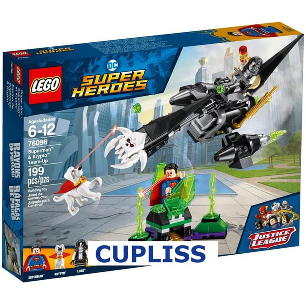 Jual LEGO Superheroes 76096 Superma n & Krypto Team-Up | Shopee Indonesia