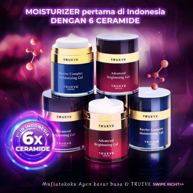Jual TRUEVE Advancend Brightening Moisturizing Gel | TRUEVE Barrier ...
