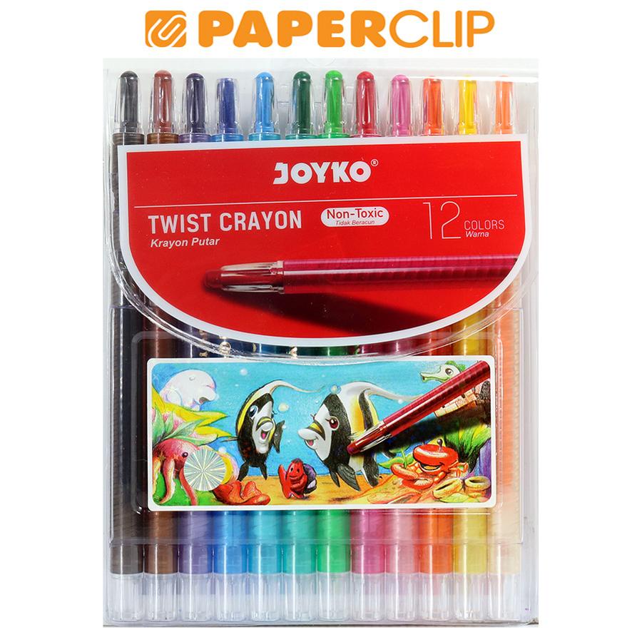 Jual CRAYON PUTAR JOYKO 12 COLOR | Shopee Indonesia