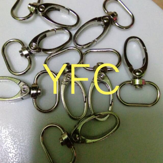 Jual Kait tas 2cm nikel (per lusin) | Shopee Indonesia
