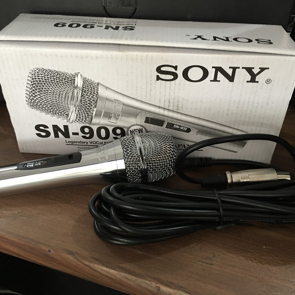 Jual Mic Sony SN909 Chrome Silver | Shopee Indonesia