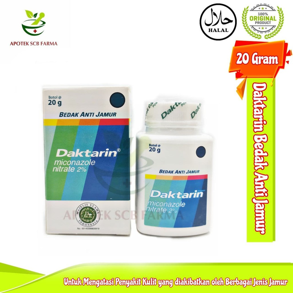 Jual Daktarin Bedak Powder 20 Gram | Shopee Indonesia
