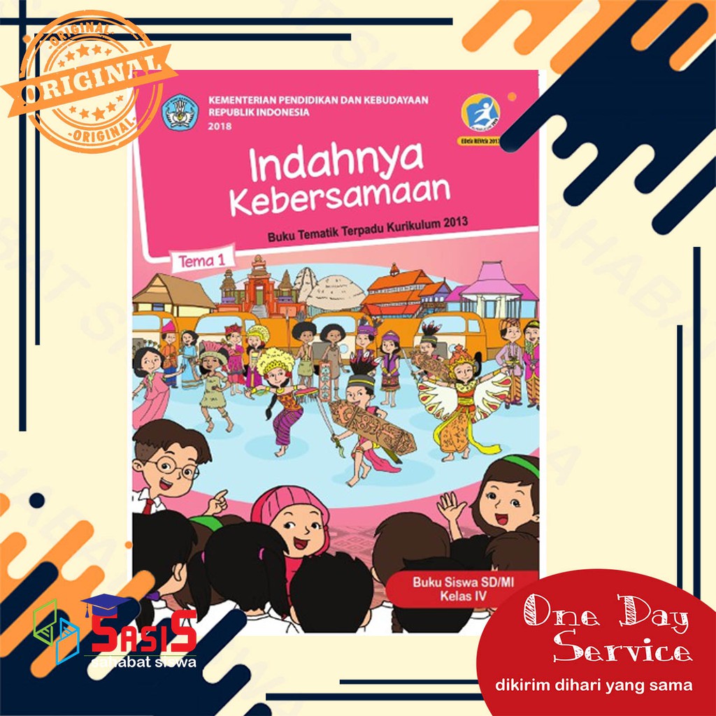 Jual Buku Siswa SD Kelas 4 Tema 1 : Indahnya Kebersamaan | Shopee Indonesia