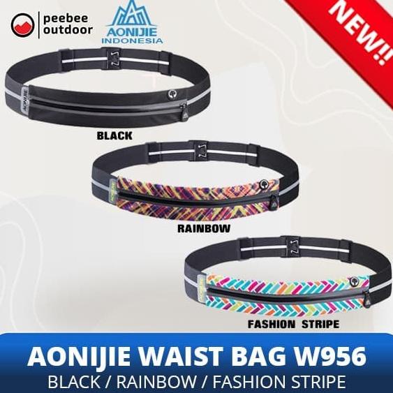 Jual AONIJIE Waist Bag W956 Tas Pinggang lari sepeda gym ORIGINAL | Shopee Indonesia