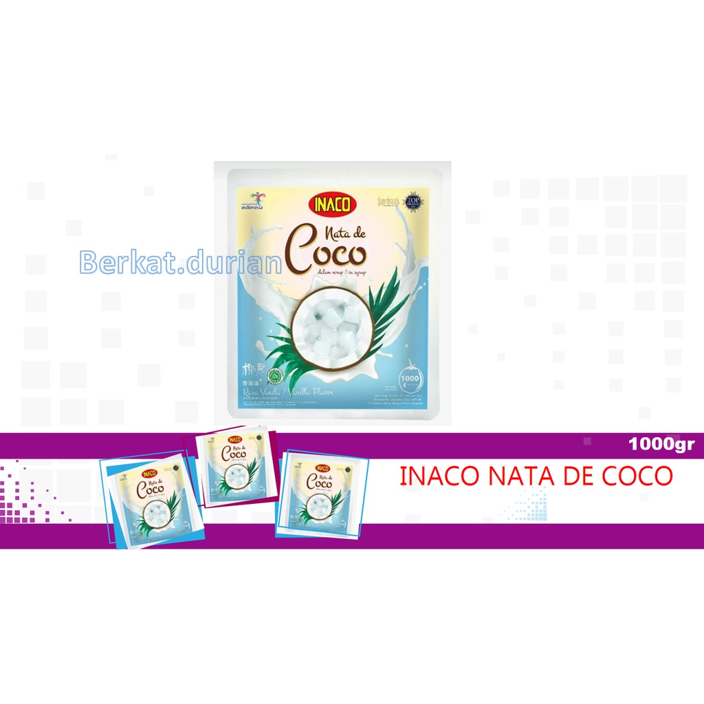 Jual NATA DE COCO INACO 1000GR | Shopee Indonesia