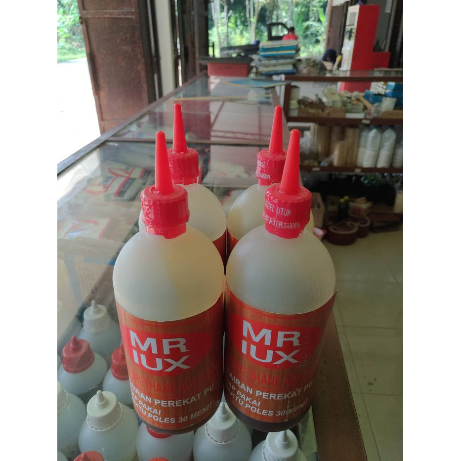 Jual Lem Kayu serbaguna EPOXY PU Polyurethane MR LUX Kemasan 500 Gram ...