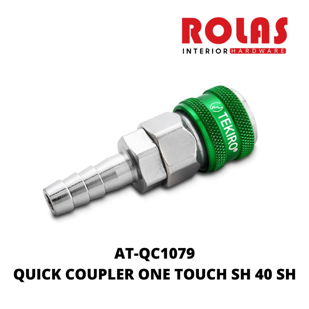 Jual TEKIRO QUICK COUPLER ONE TOUCH SF 40 SH AT-QC1079 / COUPLER TEKIRO ...