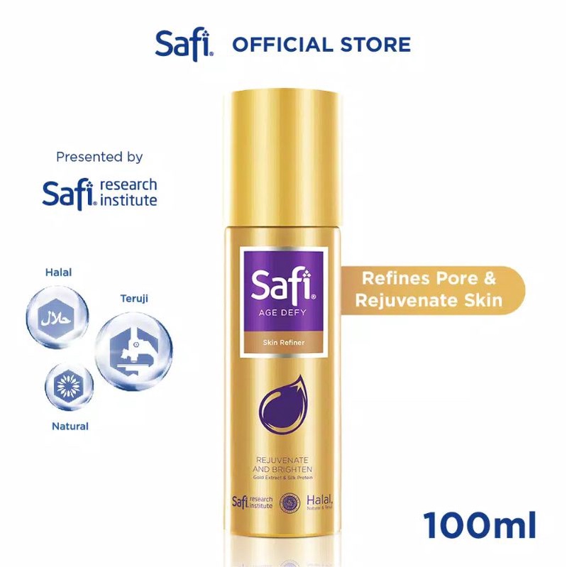 Jual Safi Age Defy Skin Refiner 100ml | Shopee Indonesia